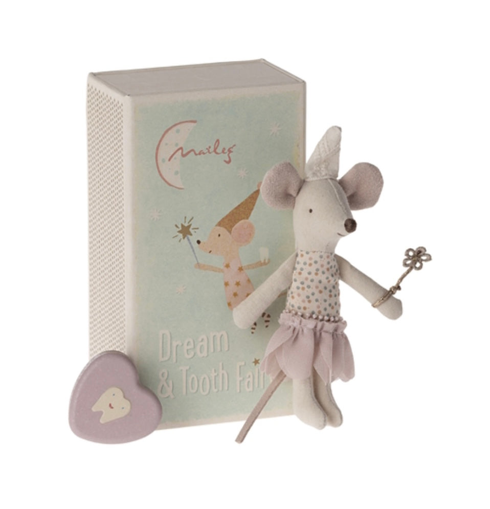 Maileg - Tooth Fairy Little Sister Mouse in Box – Little Spruce