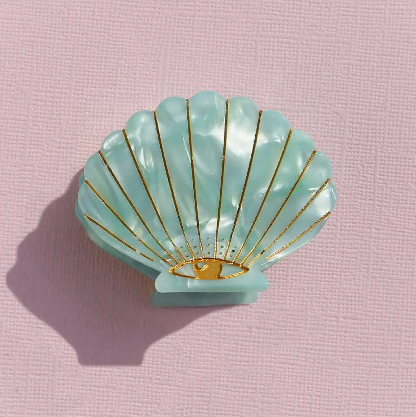 Kingston Jewellery - Mint Shell Clip – Little Spruce